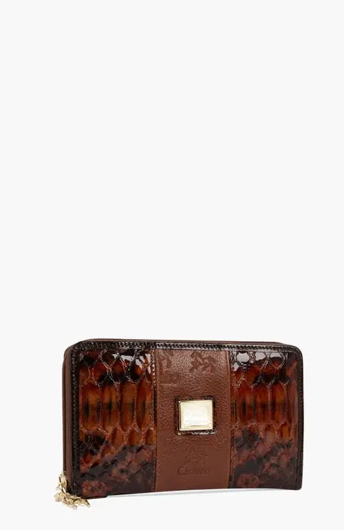 CAVALINHO Honor Leather Wristlet Wallet