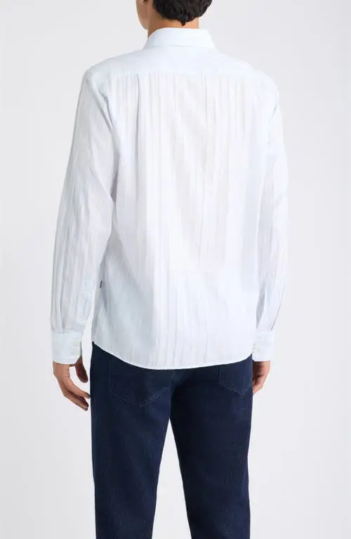 BOSS Rob Casual Fit Button-up Shirt - Open Blue