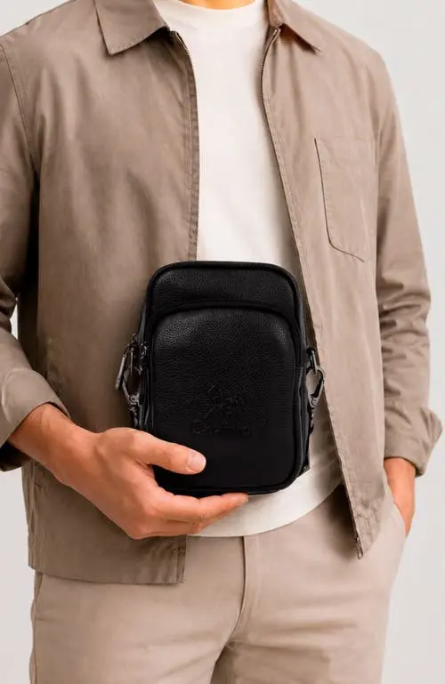 CAVALINHO El Cavaleiro Leather Traveler Crossbody Bag