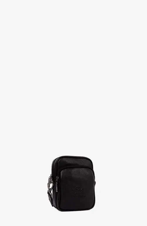 CAVALINHO El Cavaleiro Leather Traveler Crossbody Bag