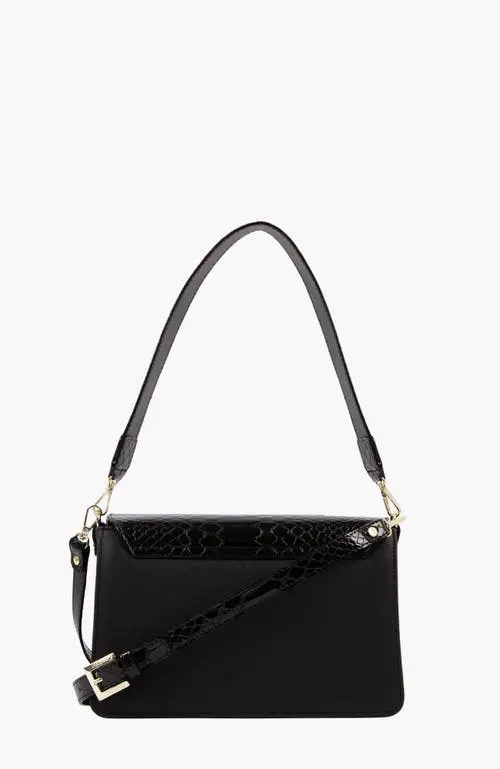 Cavalinho Convertible Patent Leather Handbag - Black