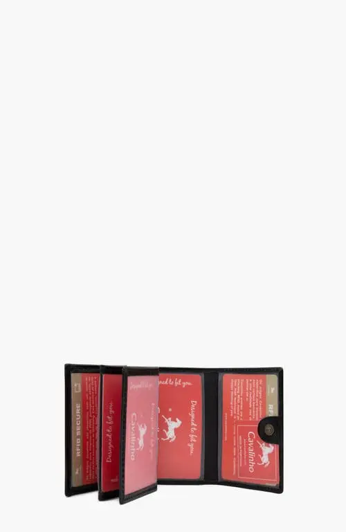 CAVALINHO Gentleman Leather Card Holder Wallet 519