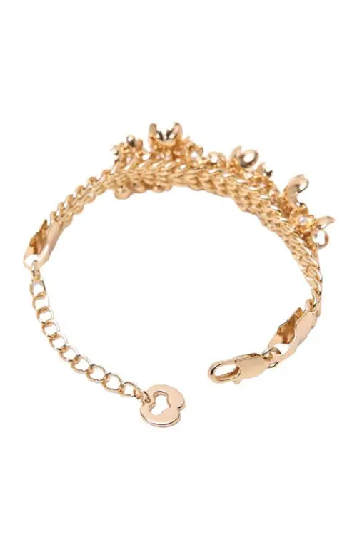 Maje Asymmetric Wide Chain Bracelet