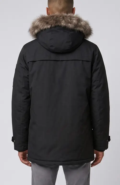 POINT ZERO Faux Fur Hooded Parka