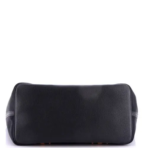 Hermès Pursangle Tote Canvas With Leather