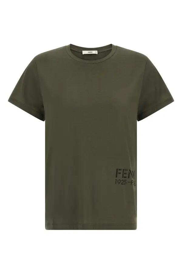 Fendi T-shirt With 'stencil' Print