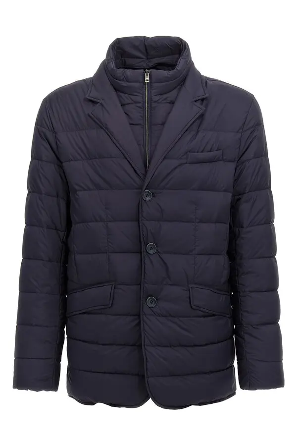 Herno Harness Insert Blazer - Blue