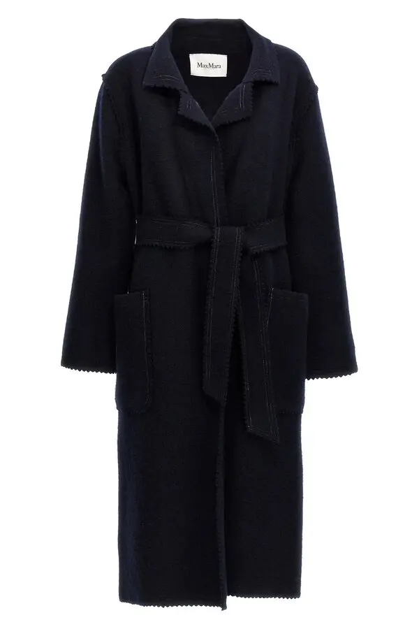 Max Mara Jene' Coat - Blue