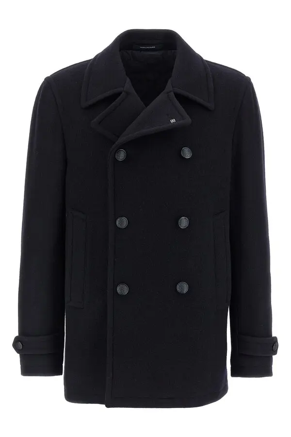 Tagliatore Monaco Double-breasted Wool Coat