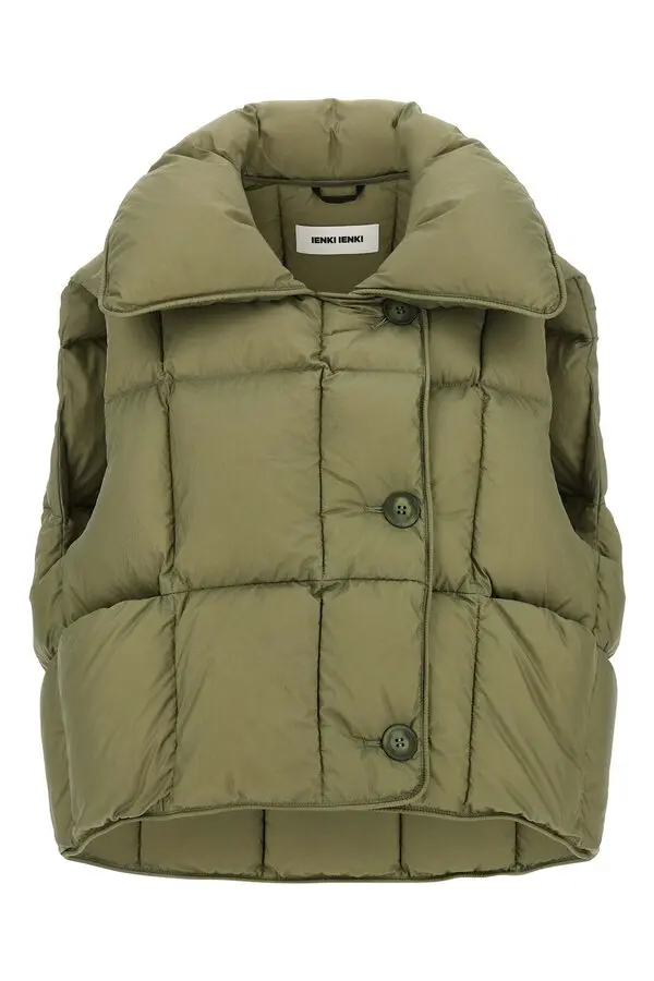 IENKI IENKI Cozy Cloud' Vest - Green