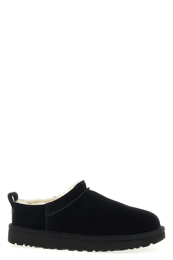 UGG Classic Micro Suede Slip-on Boots - Black