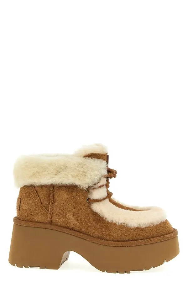 UGG Esmee Lace Up' Ankle Boots - Brown