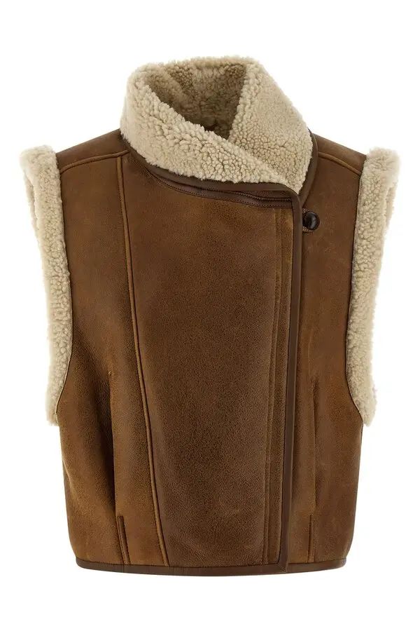 Isabel Marant Étoile Alime' Vest - Brown