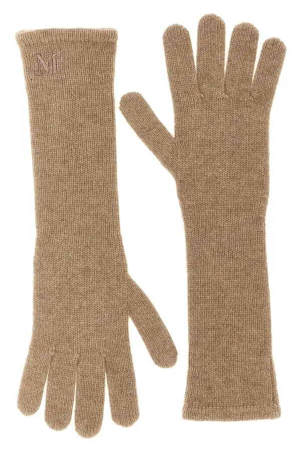 Max Mara Mmjock' Gloves - Beige