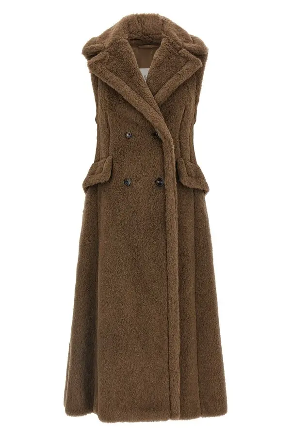 Max Mara Boario1234' Coat - Brown