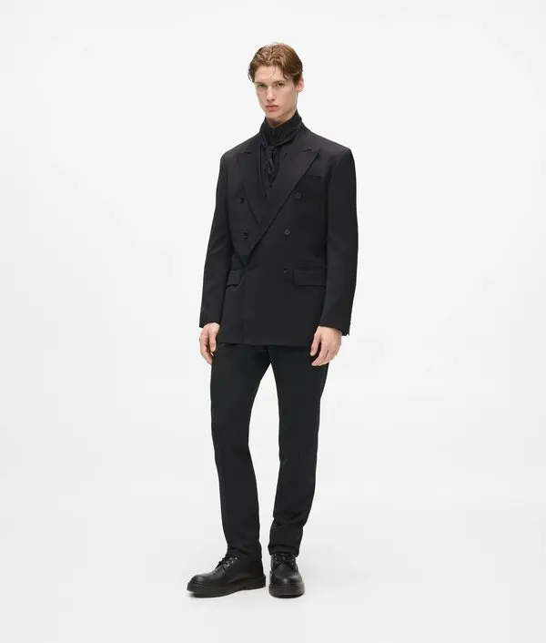 Karl Lagerfeld Kl Studio Double-breasted Suit Jacket
