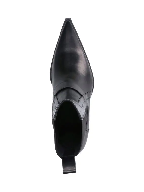 Rick Owens Ankle Boots "sharp Wedge