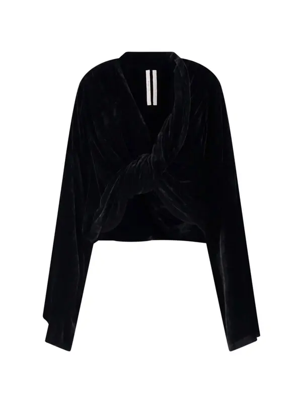 Rick Owens Top "tower Twist - Black