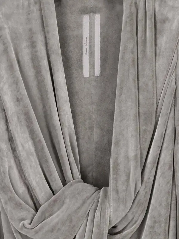 Rick Owens Top "tower Twist - Gray