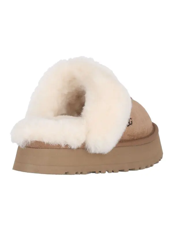 UGG Disquette Platform Mules - Brown