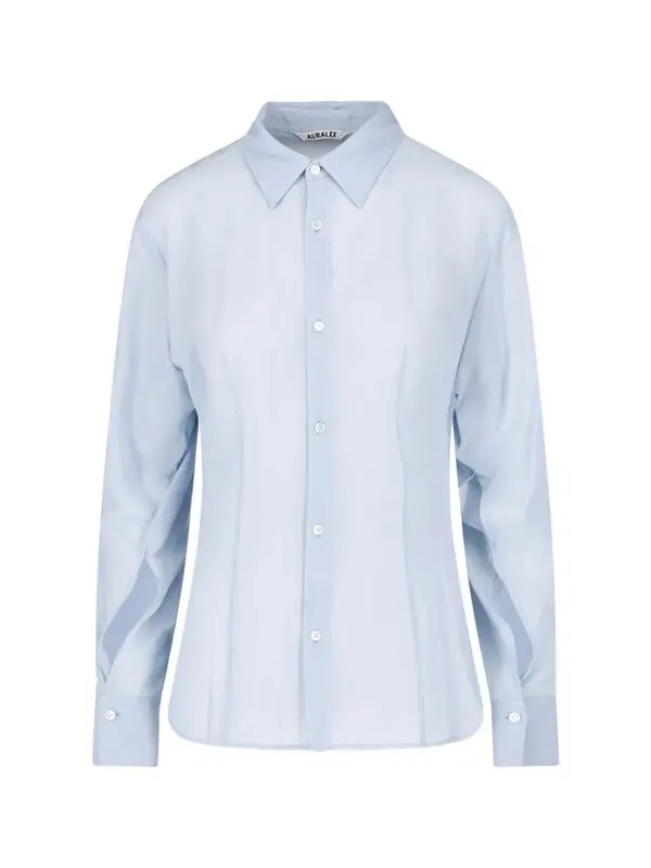 Auralee Silk Georgette Shirt