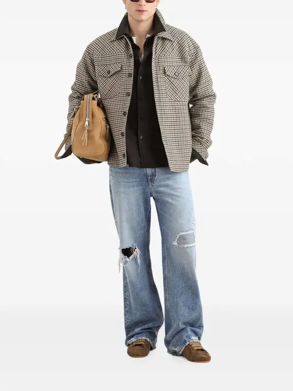 Dolce & Gabbana Glen Plaid Shirt