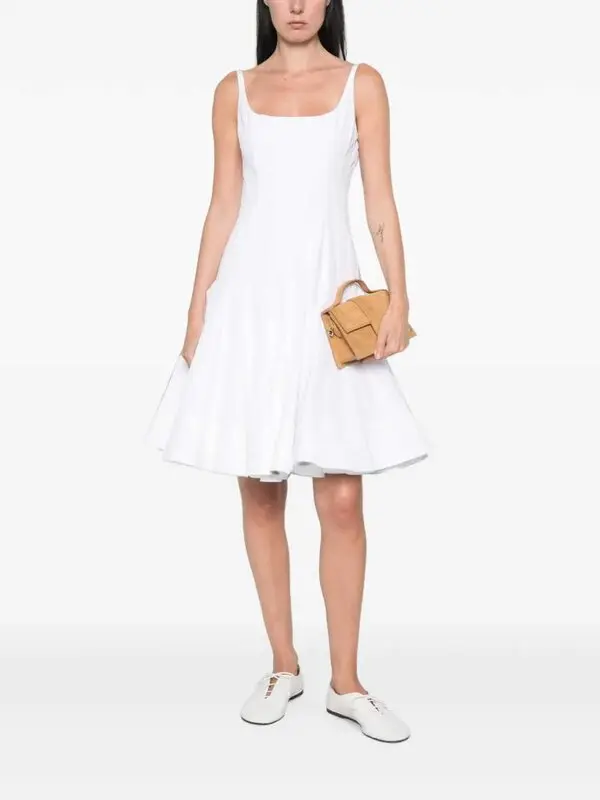 Jacquemus Agave Flared Mini Dress