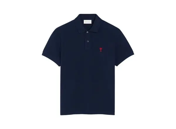AMI Paris De Coeur Polo Shirt