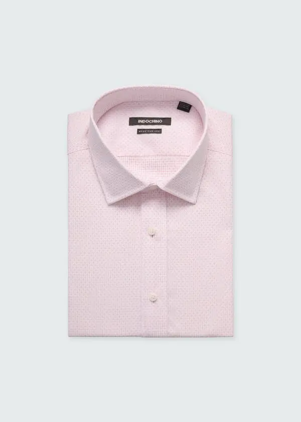 INDOCHINO Queenhill Vintage Pattern And White Shirt - Red