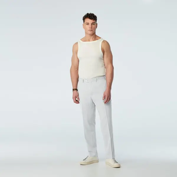INDOCHINO Mondovi Seersucker Light Pants - Gray