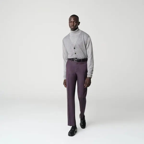 INDOCHINO Highbridge Midnight Plum Pants - Purple