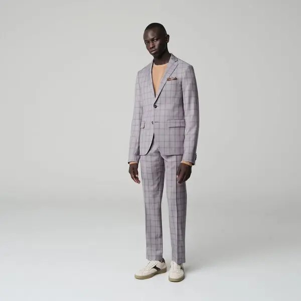 INDOCHINO Paxton Check Light Blazer
