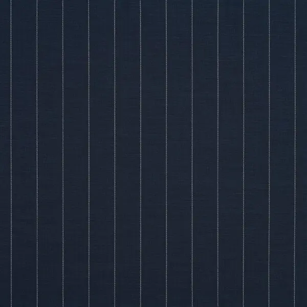 INDOCHINO Howell Wool Stretch Chalk Stripe Midnight Pants - Blue