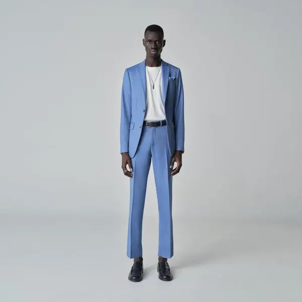 INDOCHINO Modica Herringbone Light Blazer