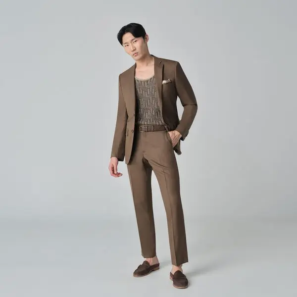 INDOCHINO Odell Wool Silk Suit