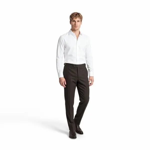 INDOCHINO Montaldo Micro Houndstooth Flannel Pants