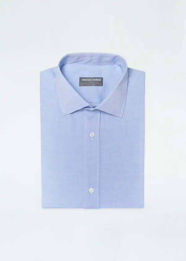 INDOCHINO Helmsley Oxford Shirt - Blue