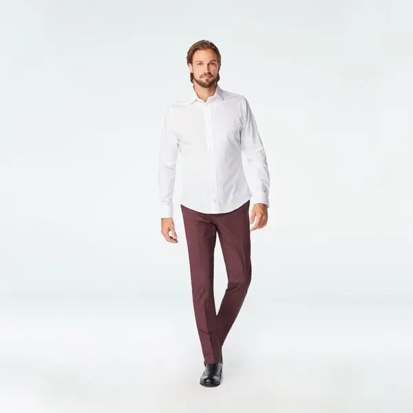 INDOCHINO Hayton Dot Casual Shirt - Gray