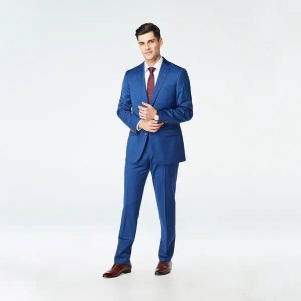 INDOCHINO Hemsworth Prince Of Wales Suit - Blue