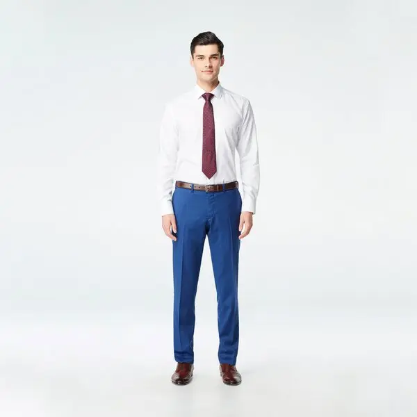 INDOCHINO Hemsworth Prince Of Wales Pants - Blue