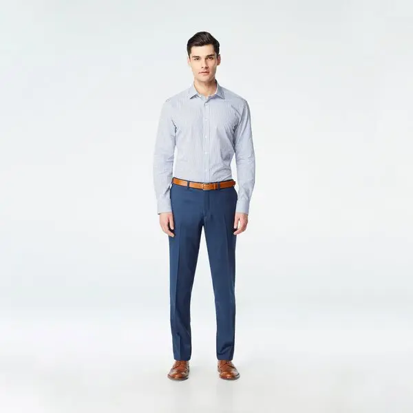 INDOCHINO Hemsworth Deep Pants - Blue