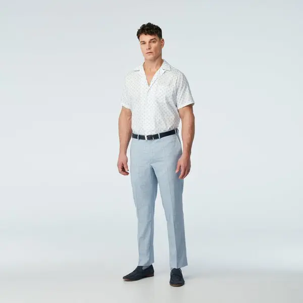 INDOCHINO Kettering Glen Check Light Pants