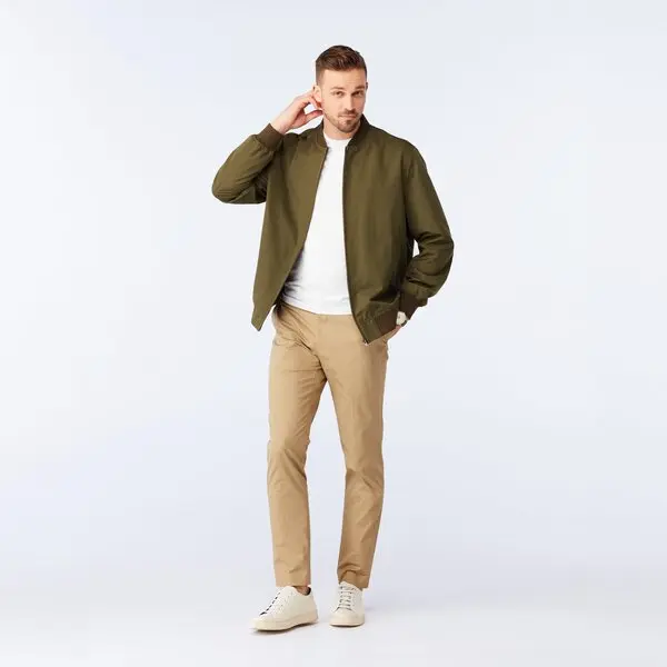 INDOCHINO Hadlow Bomber Jacket - Olive