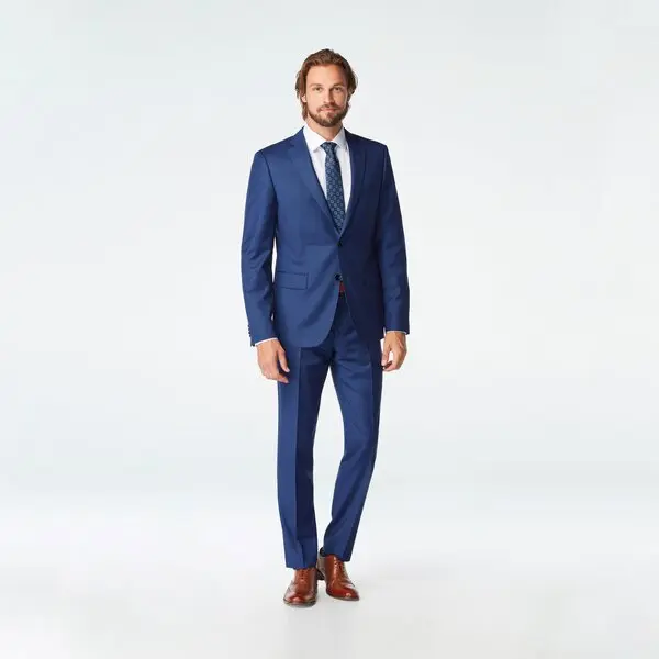 INDOCHINO Highbridge Nailhead Suit - Blue