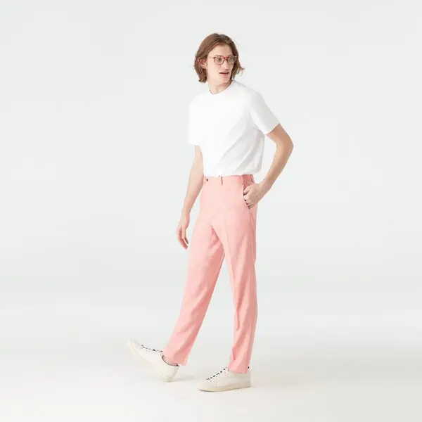 INDOCHINO Knotting Birdseye Peach Pants - Pink