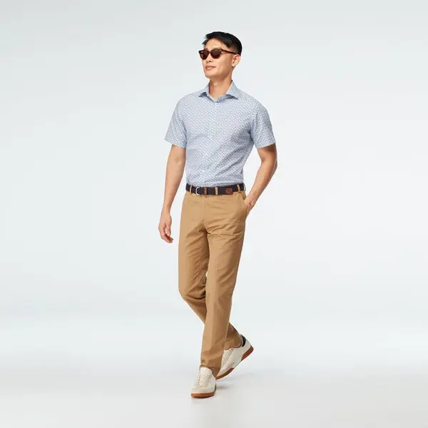 INDOCHINO Halton Khaki Chino Pants - Brown
