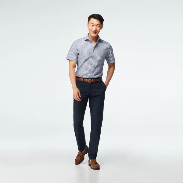 INDOCHINO Halton Chino Pants - Navy