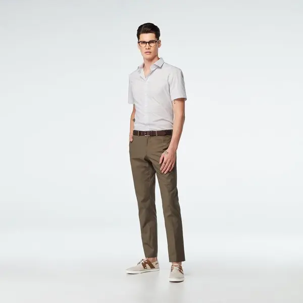 INDOCHINO Halton Sage Chino Pants - Green