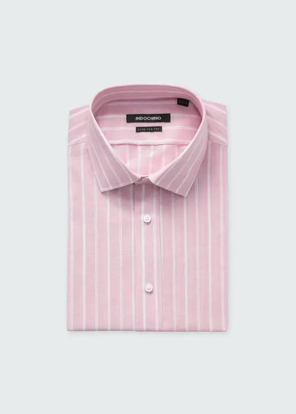 INDOCHINO Kenley Stripe Shirt - Pink