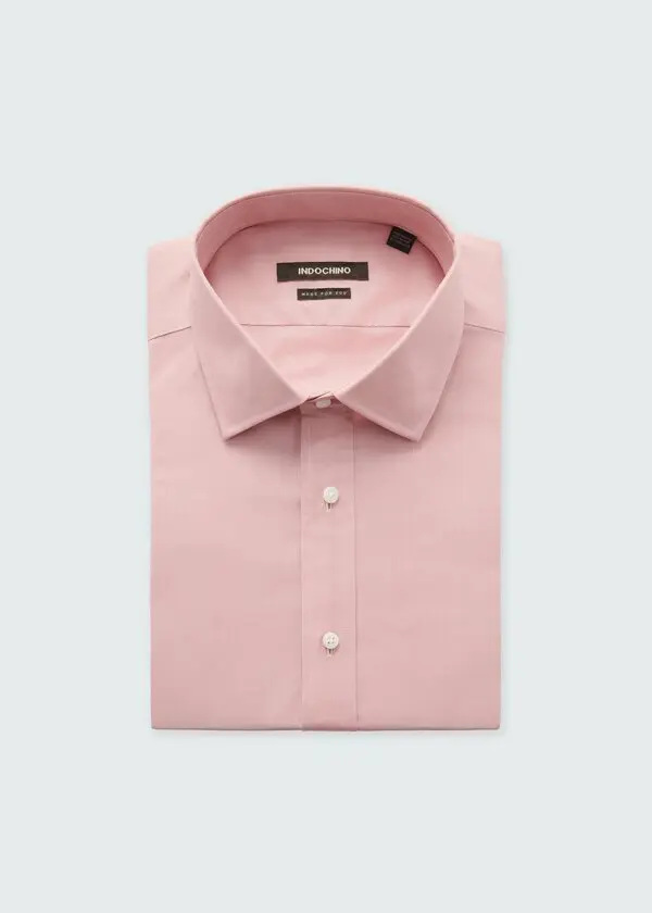 INDOCHINO Hailey Cotton Stretch Shirt - Pink